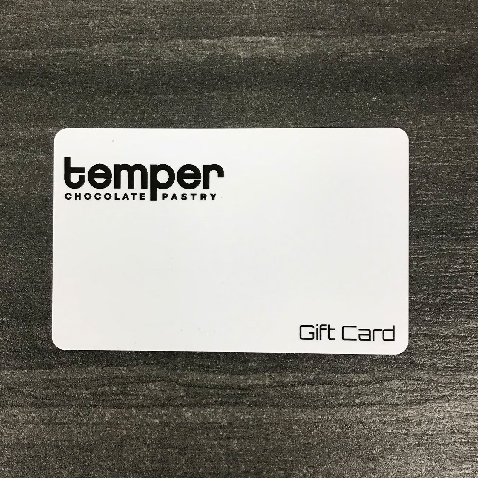 Gift Card – Temper Chocolate & Pastry